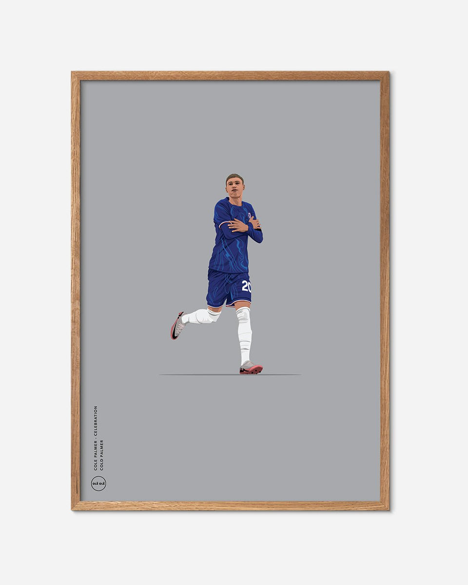 Cole Palmer - Cold Palmer | Ikoniske fodboldplakater | Olé Olé